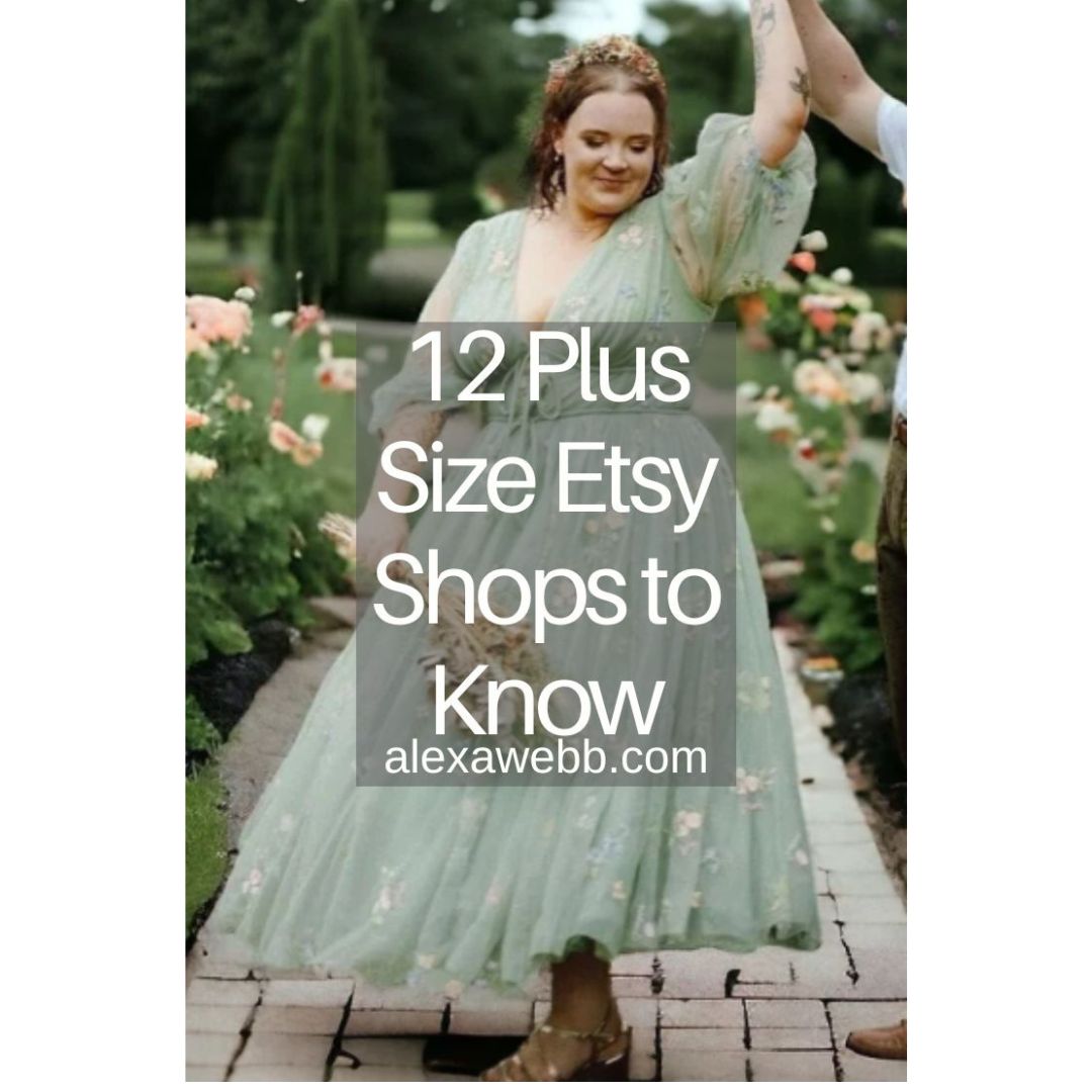 12 Plus Size Etsy Shops to Know - Alexa Webb
