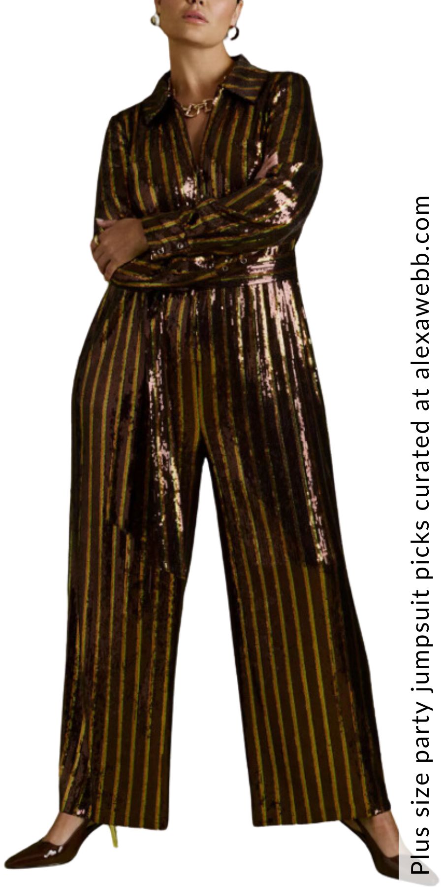 27 Plus Size Party Jumpsuits - Alexa Webb