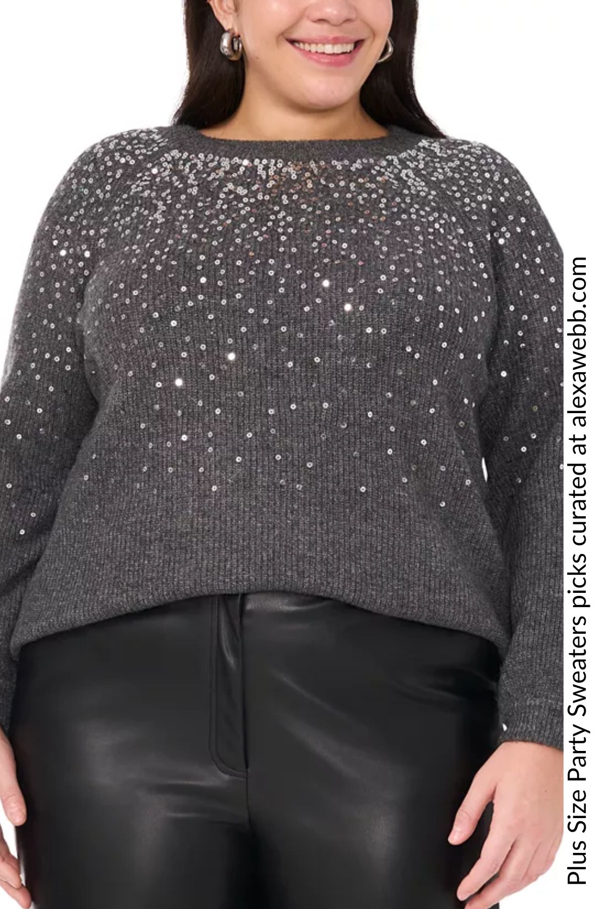 36 Plus Size Party Sweaters - Alexa Webb