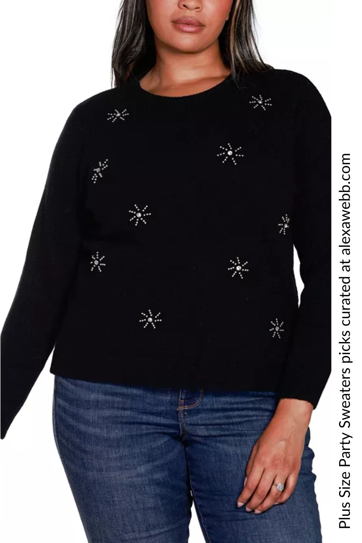 36 Plus Size Party Sweaters - Alexa Webb