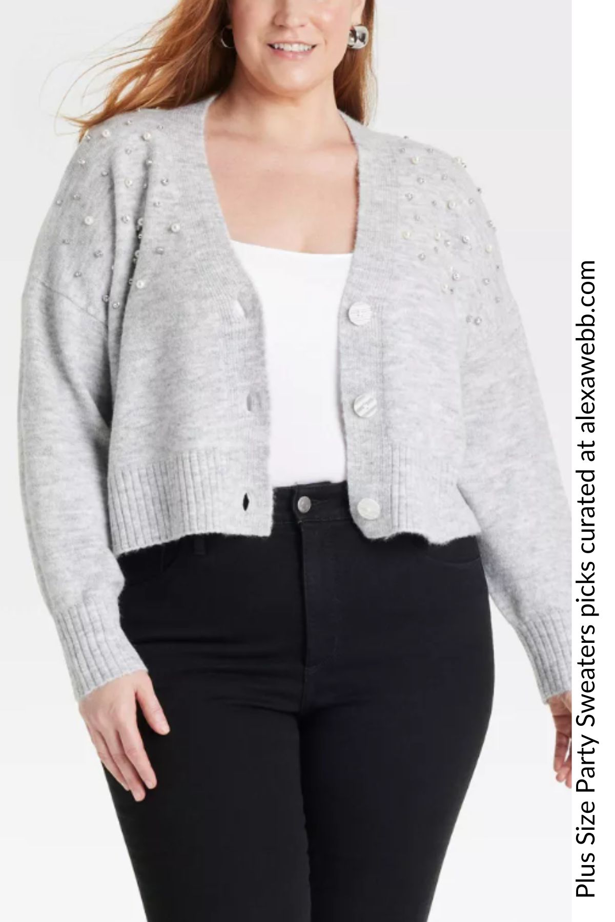 36 Plus Size Party Sweaters - Alexa Webb