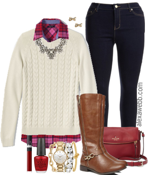 Weekend Inspiration - Holiday Plaid - Alexa Webb