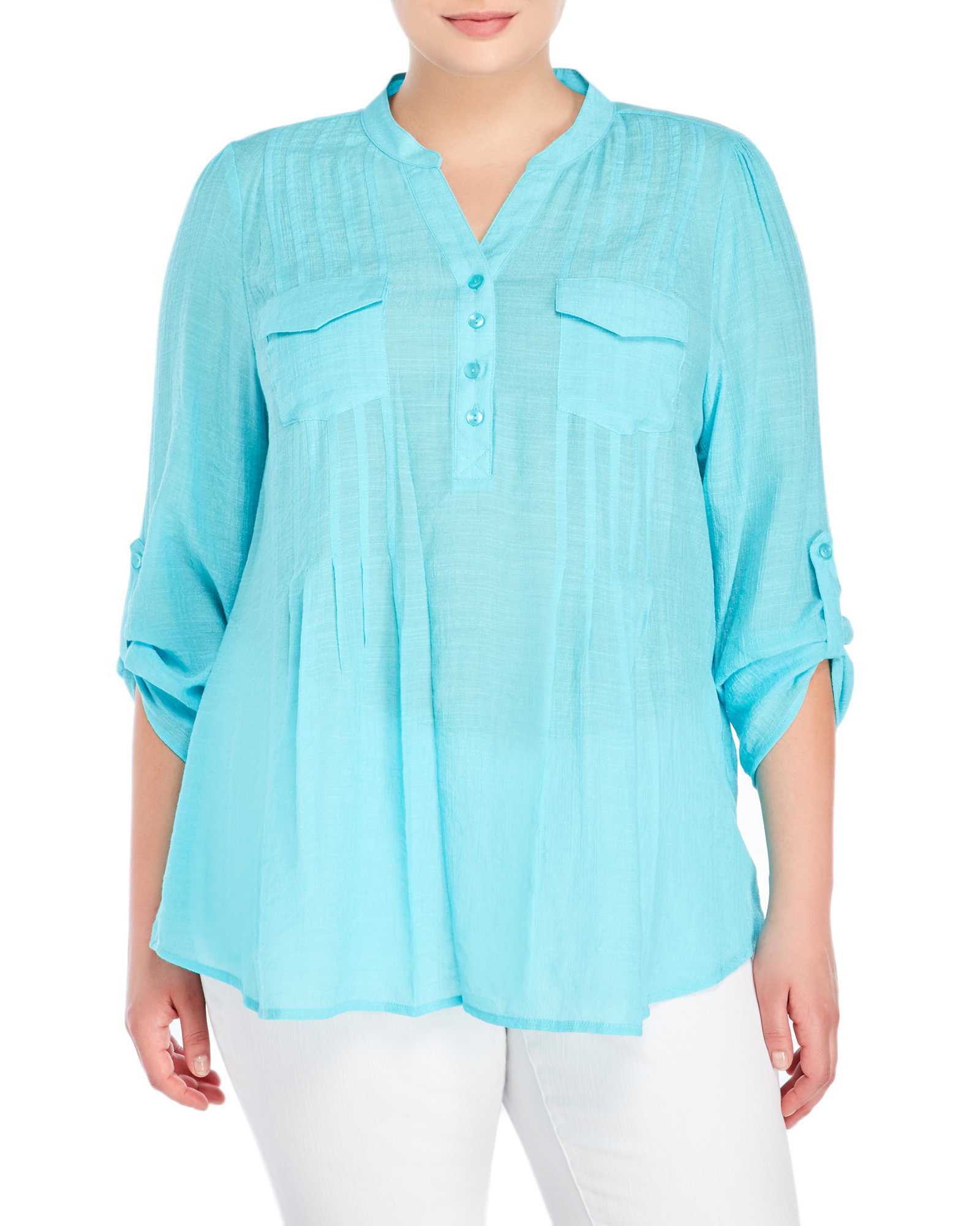 36 Plus Size Summer Tops with Sleeves - Alexa Webb
