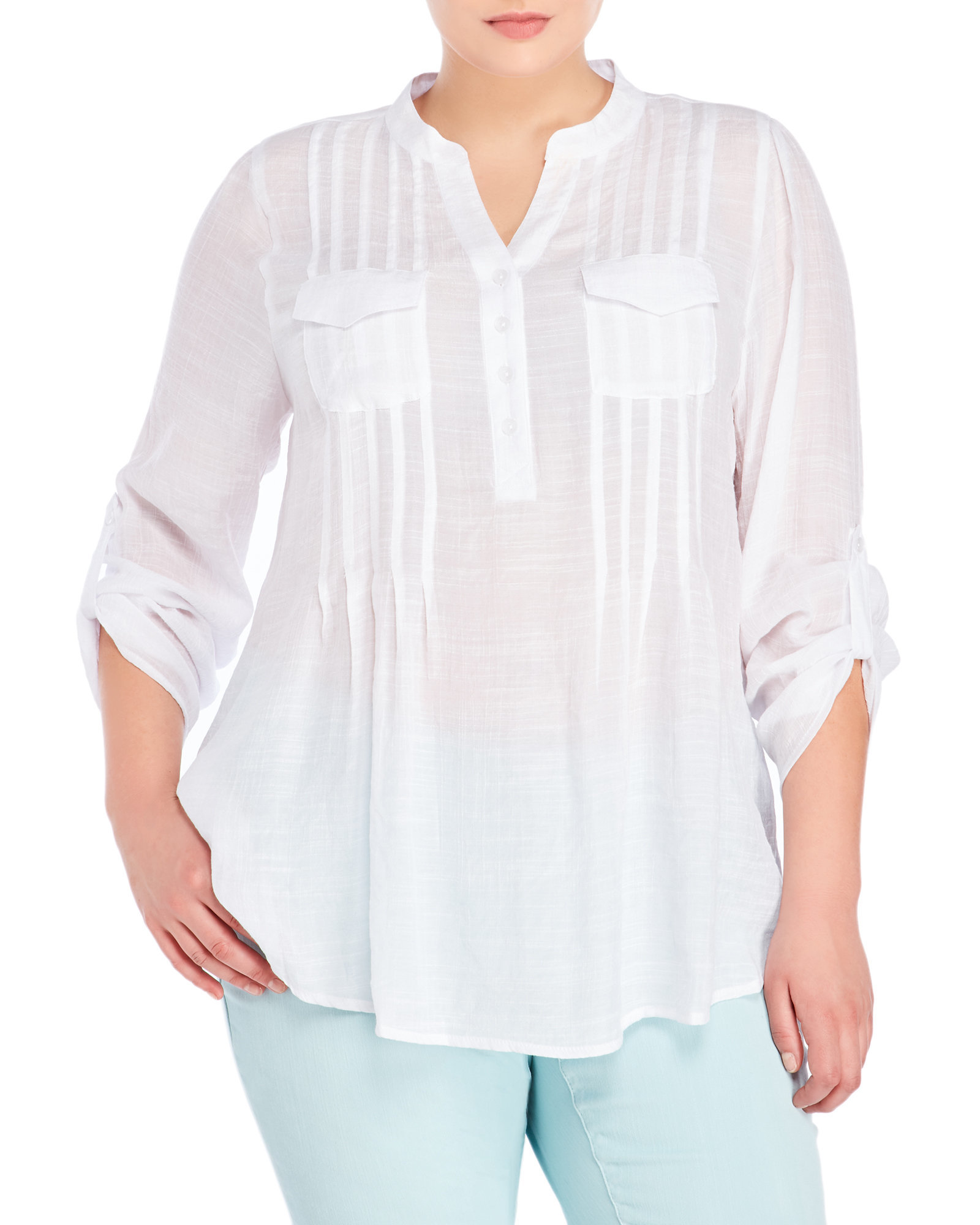 36 Plus Size Summer Tops with Sleeves - Alexa Webb
