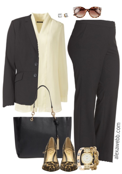 Plus Size Professional Looks - Alexa Webb