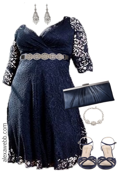 Plus Size Wedding Guess Dress Outfit Alexa Webb 317 10 Alexa Webb