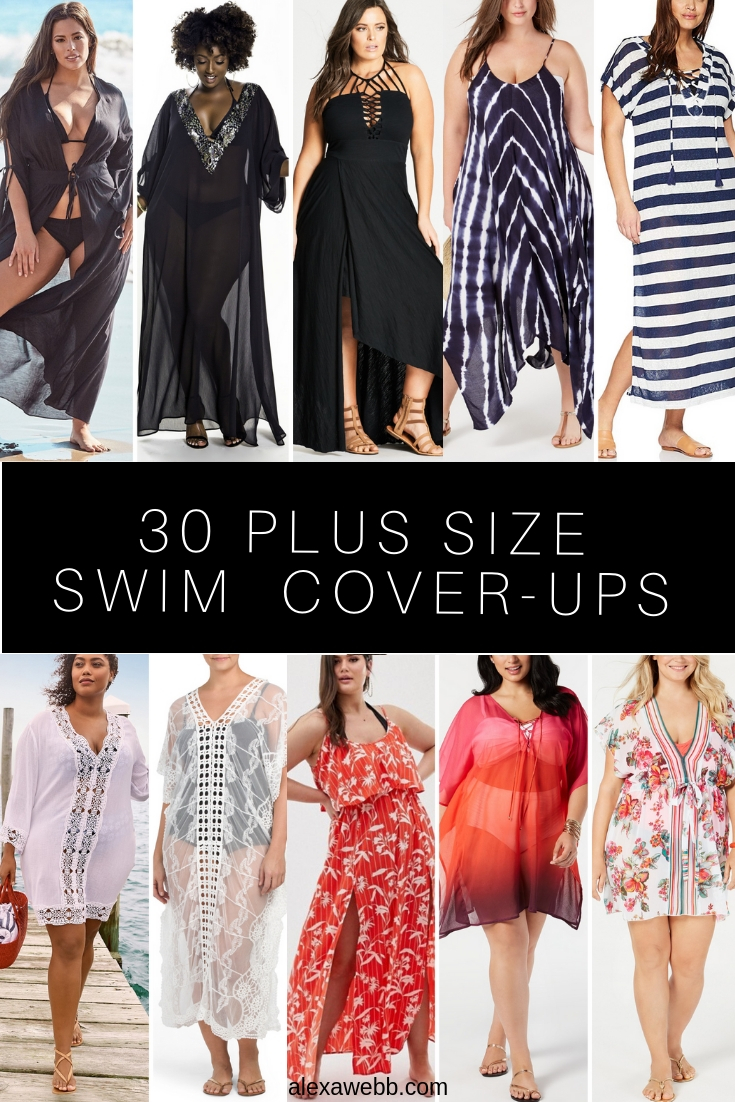 30 Plus Size Swimwear Cover-Ups - Alexa Webb
