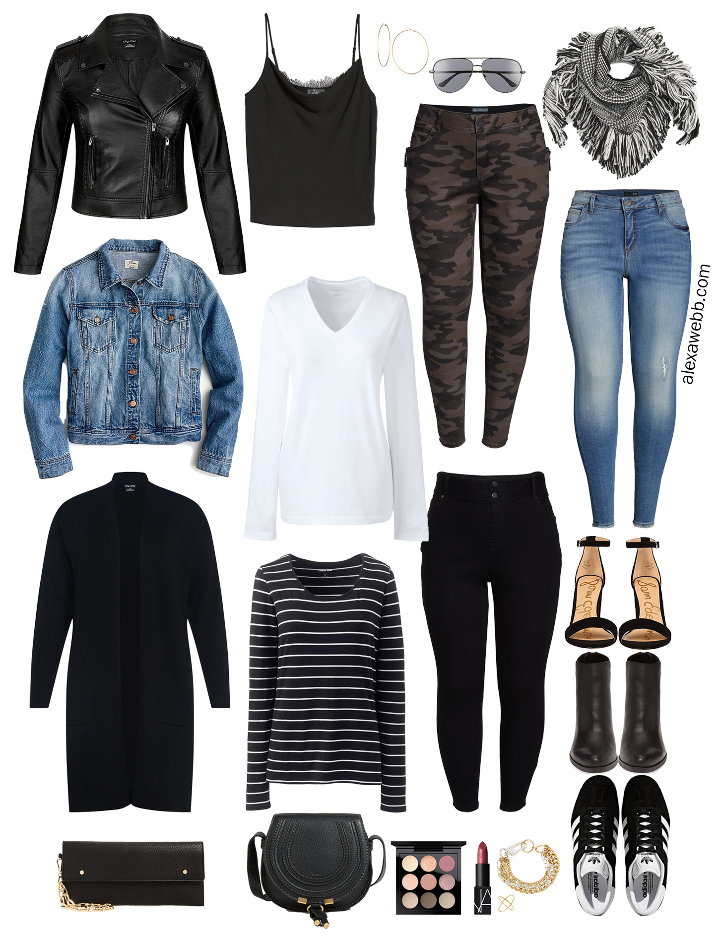 Plus Size Fall Capsule Wardrobe - Alexa Webb