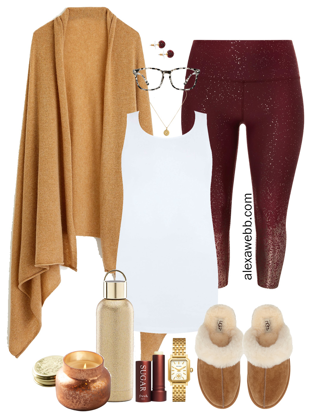 Plus Size Fall Loungewear - Alexa Webb