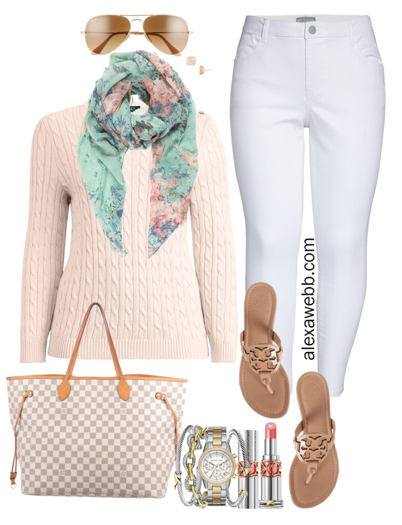 Plus Size Early Spring Outfit Ideas - Alexa Webb