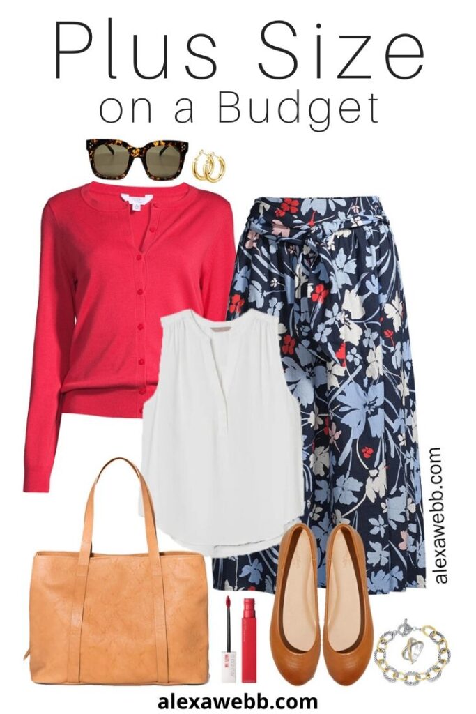 Plus Size on a Budget - Summer Work Outfit - Alexa Webb