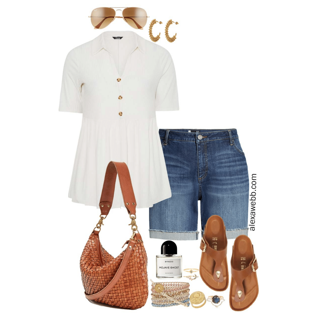 Plus Size Neutral Summer Outfits - Part 2 - Alexa Webb