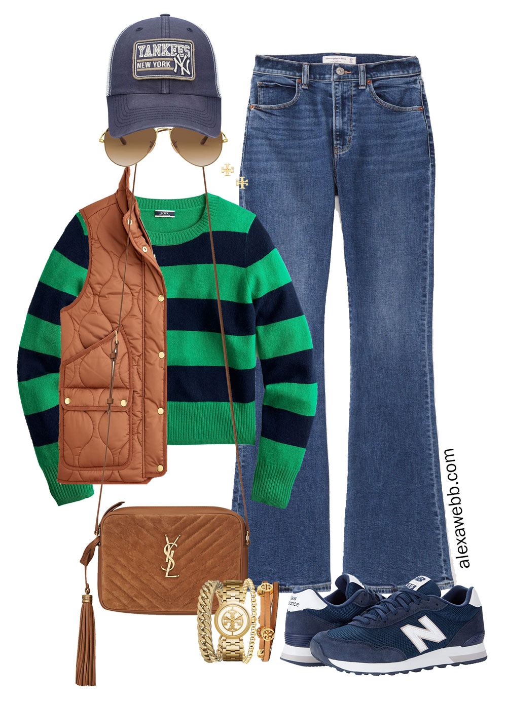 Plus Size Preppy Fall Outfits - Alexa Webb