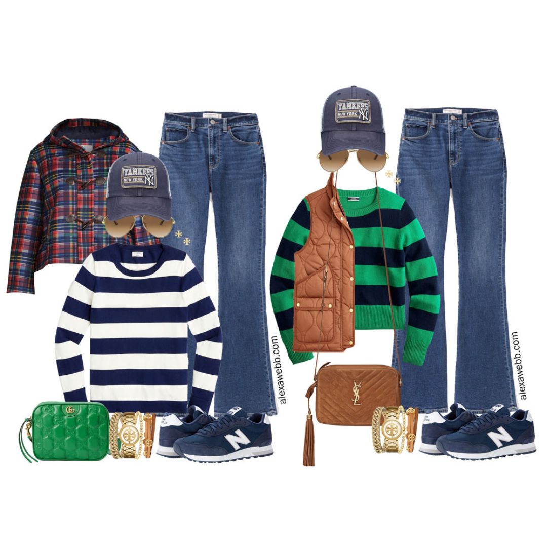 Plus Size Preppy Fall Outfits - Alexa Webb