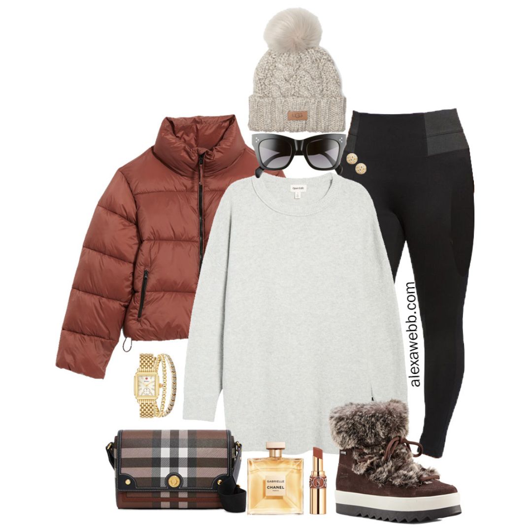 Plus Size Tunic Sweater Outfit - Part 1 - Alexa Webb