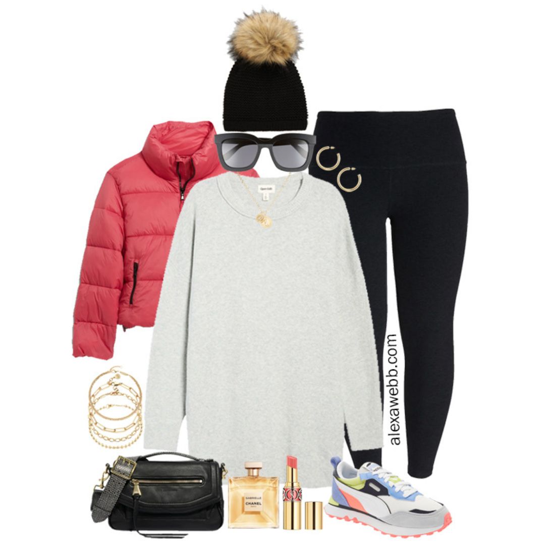 Plus Size Leggings Outfits - Alexa Webb