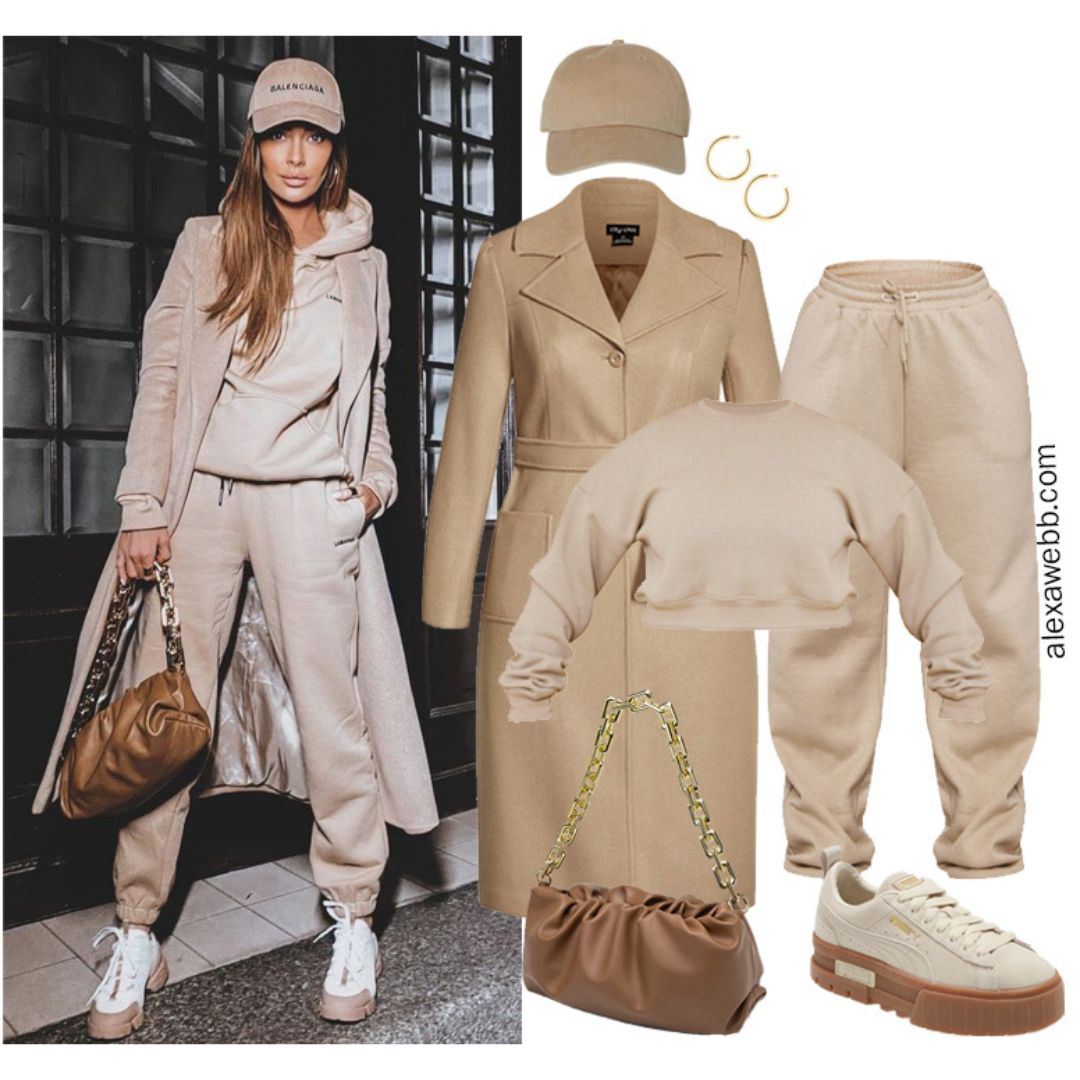 Straight Size to Plus Size - Neutral Athleisure - Alexa Webb