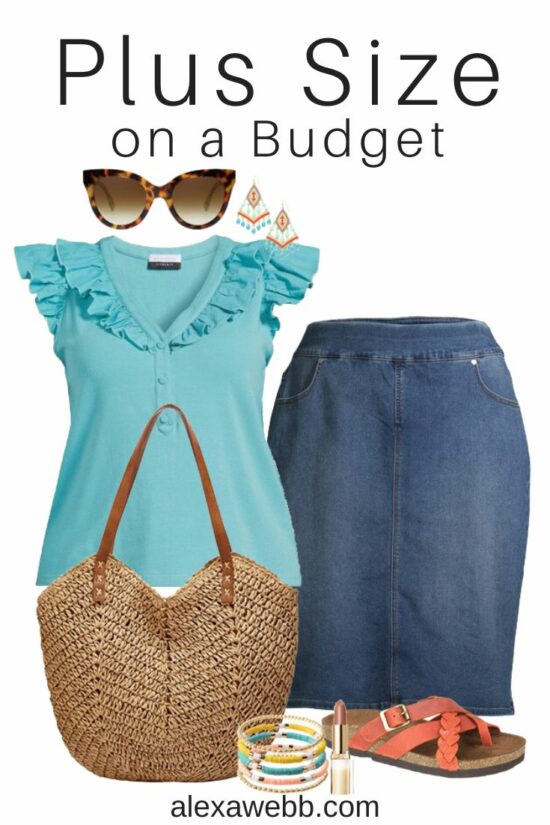 Plus Size on a Budget - Easy Summer 1 - Alexa Webb