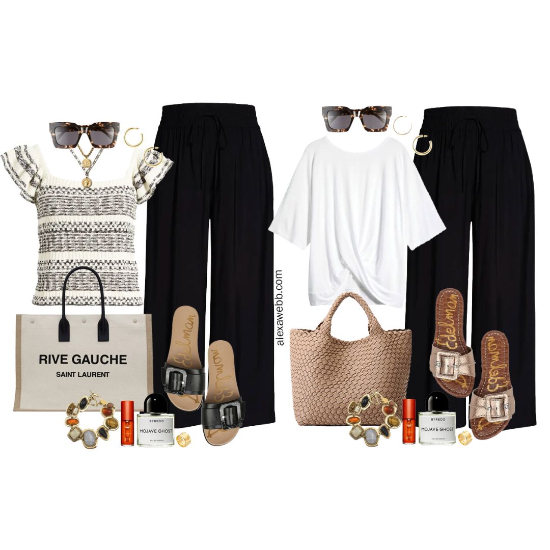 Plus Size Neutral Casual Summer Outfits - Alexa Webb