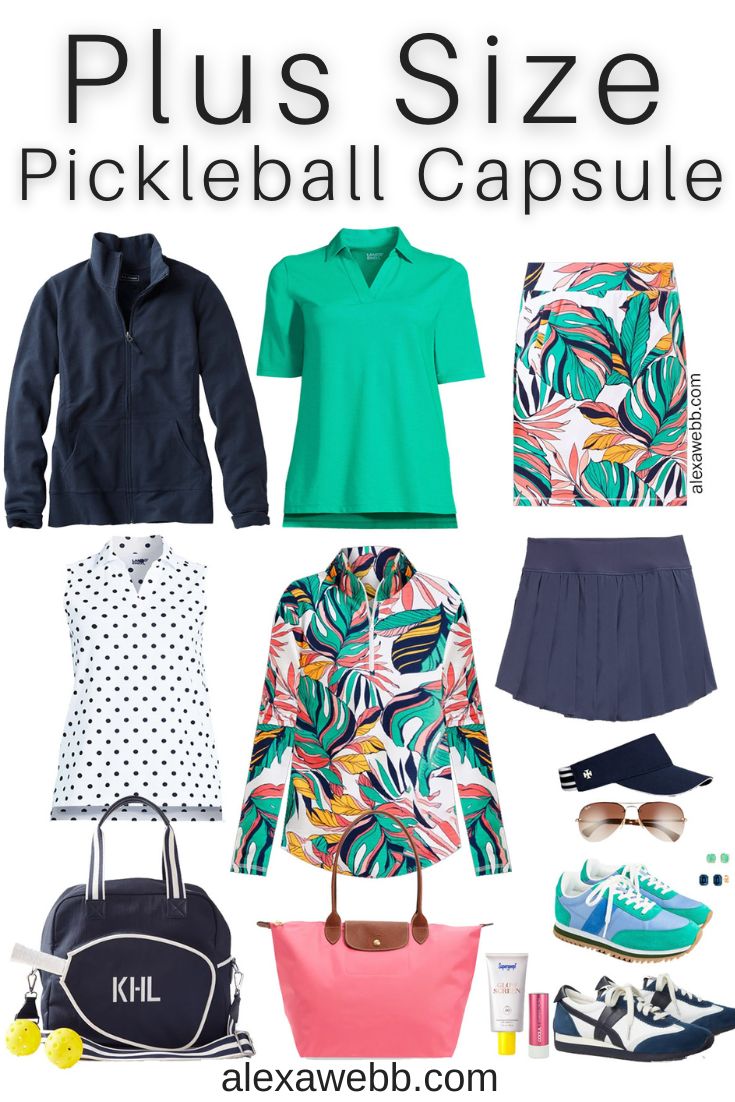 Plus Size Pickleball Outfits - Alexa Webb