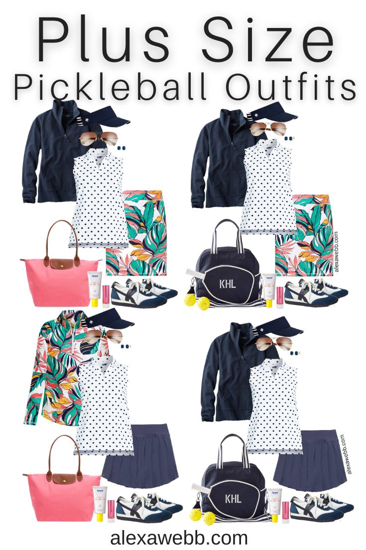 Plus Size Pickleball Outfits - Alexa Webb