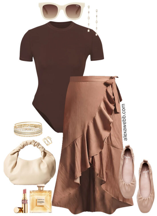 Plus Size Balletcore Outfits - Alexa Webb