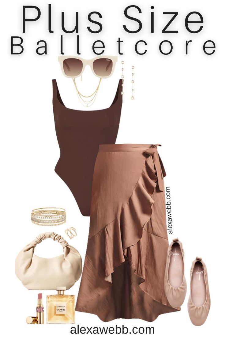 Plus Size Balletcore Outfits - Alexa Webb