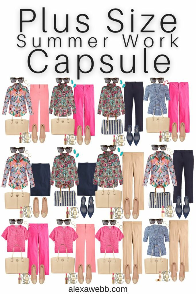 Plus Size Summer Work Capsule - Part 1 - Alexa Webb