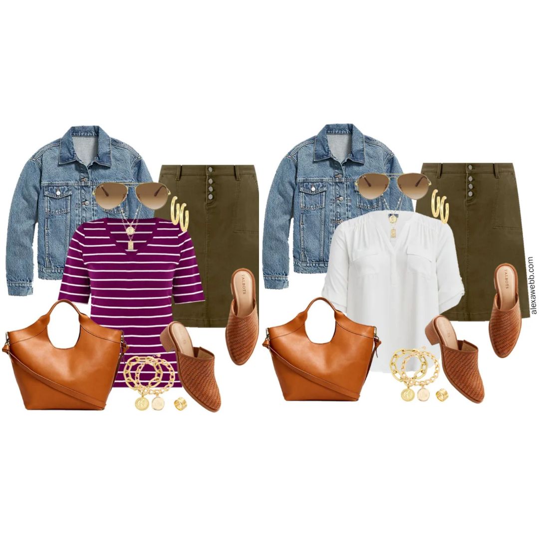 Plus Size Fall Transition Outfits - Alexa Webb