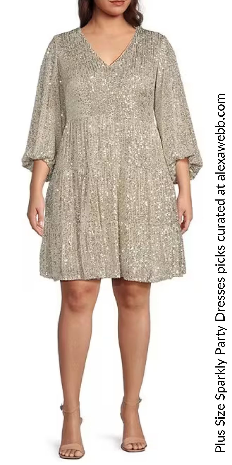 75 Plus Size Sparkly Party Dresses - Alexa Webb