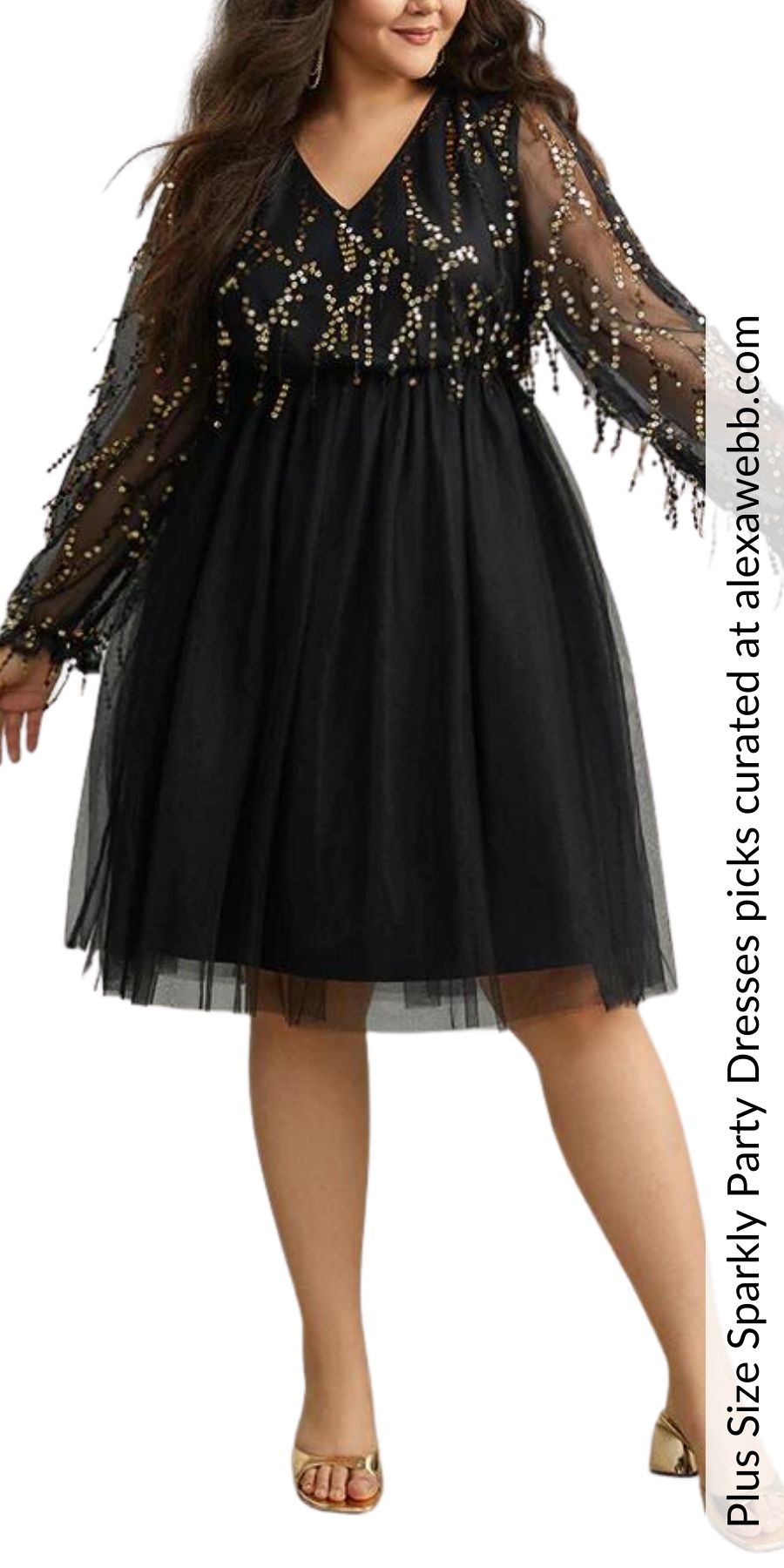 75 Plus Size Sparkly Party Dresses - Alexa Webb