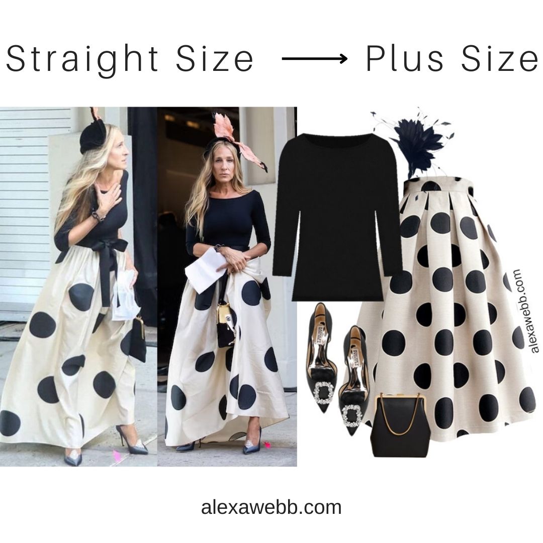 Straight Size to Plus Size - And Just Like That - Alexa Webb