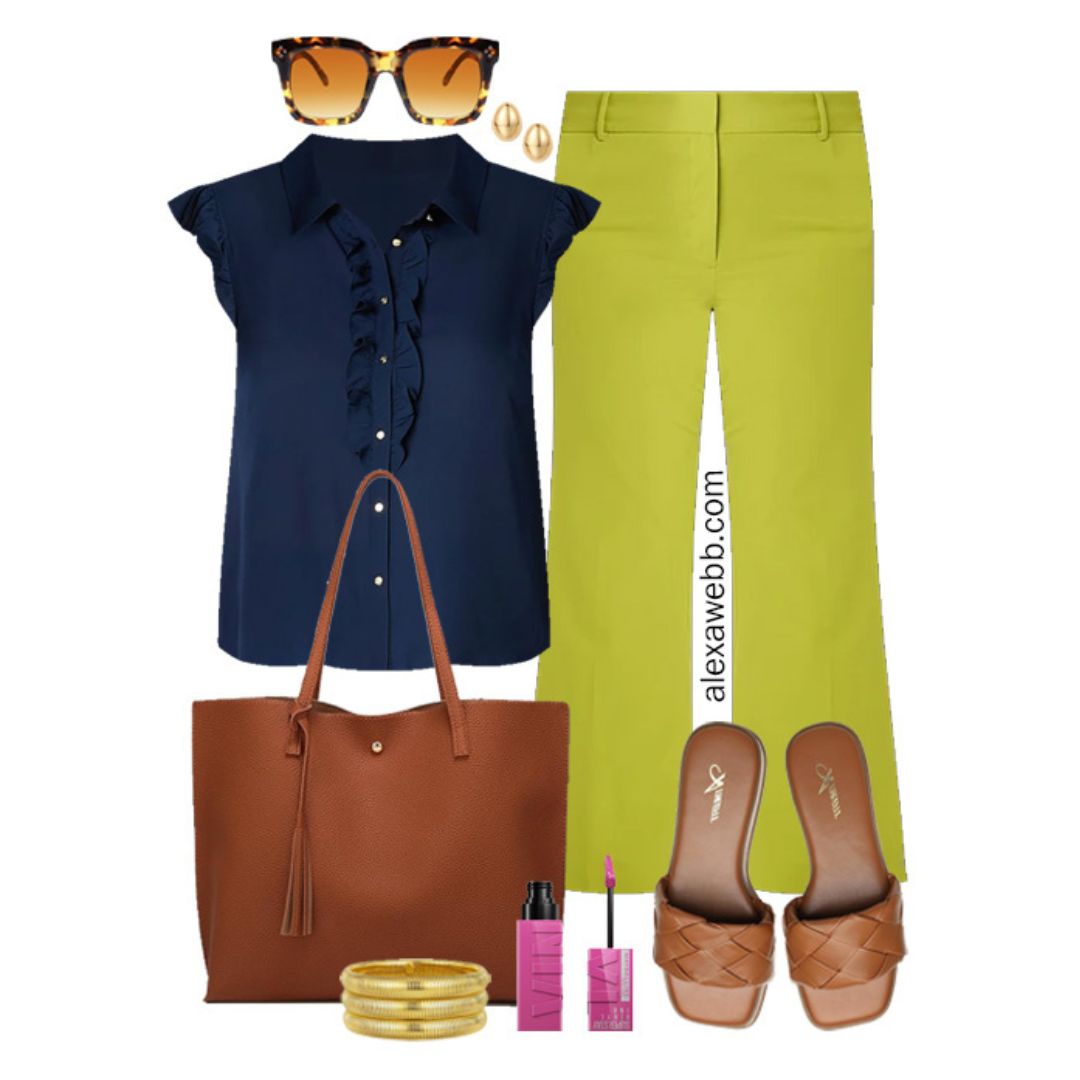 Plus Size on a Budget – Summer Work Outfit - Alexa Webb