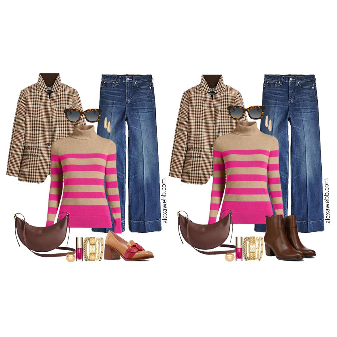 More Plus Size Pink Preppy Outfits - Alexa Webb