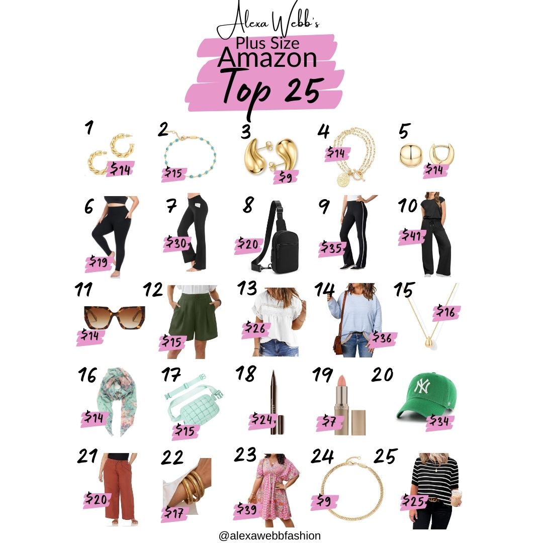 Plus Size Amazon Top 25 - May 2025 - Alexa Webb