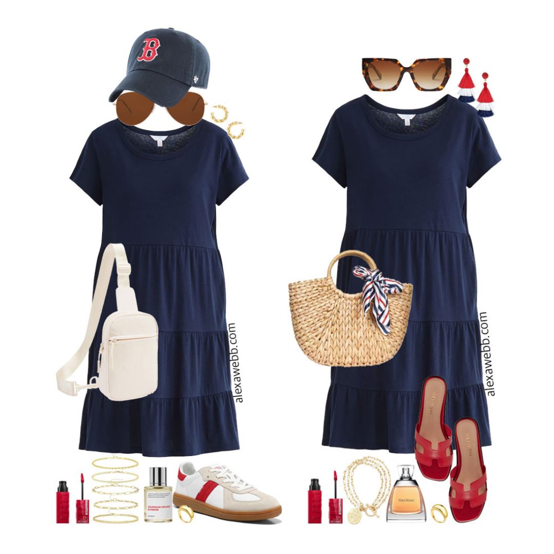 Plus Size on a Budget - Fourth of July 2025 - Alexa Webb