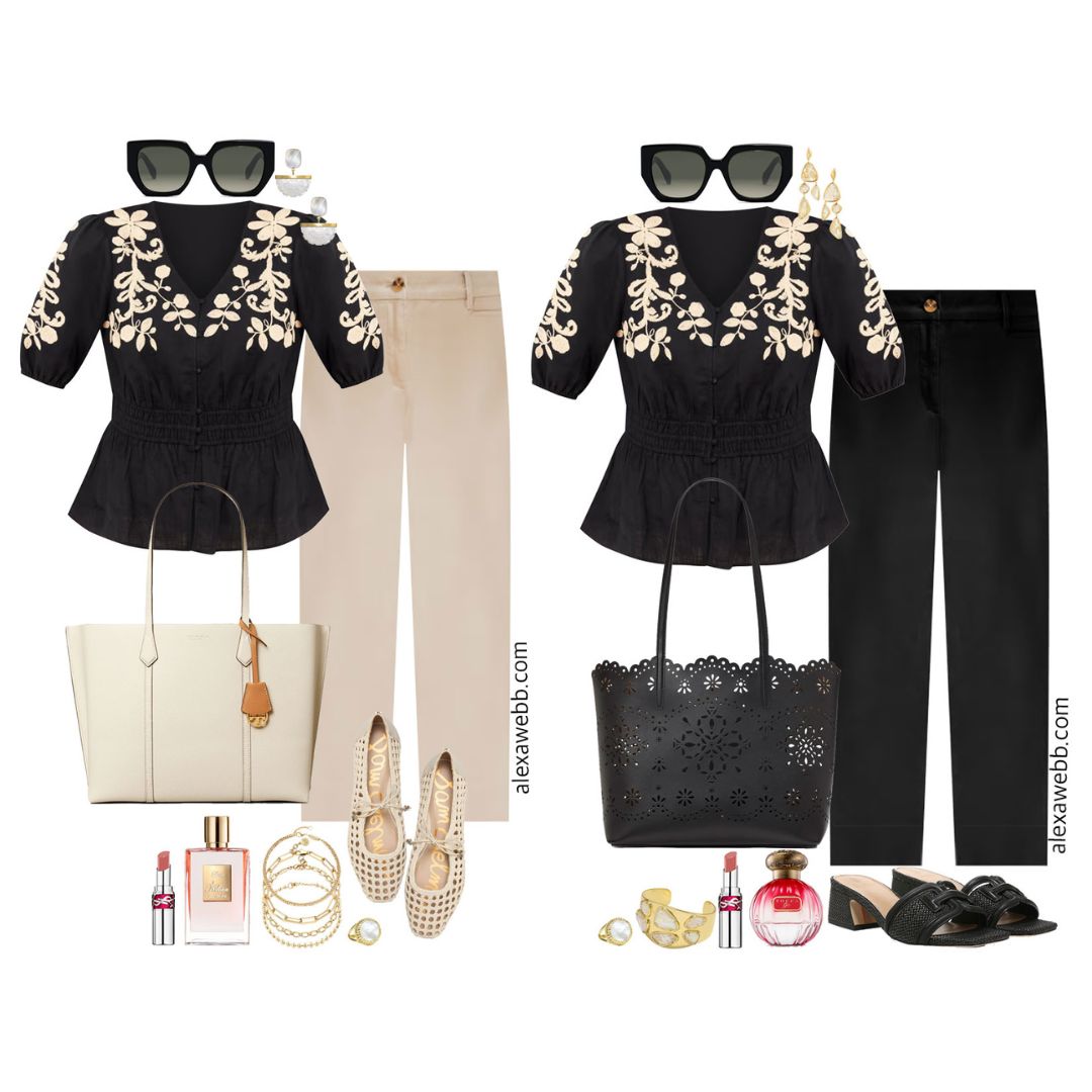 Plus Size Feminine Summer Work Outfits - Alexa Webb