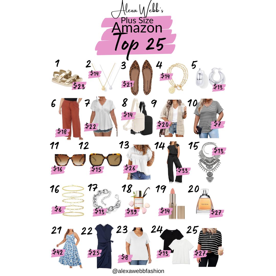 Plus Size Amazon Top 25 - July 2025 - Alexa Webb