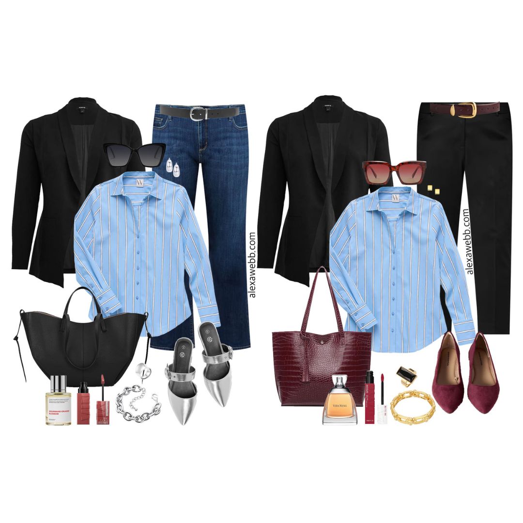 Plus Size Early Fall Teacher Outfits - Alexa Webb