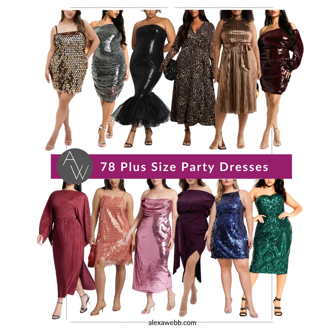 78 Plus Size Party Dresses for 2025 - Alexa Webb