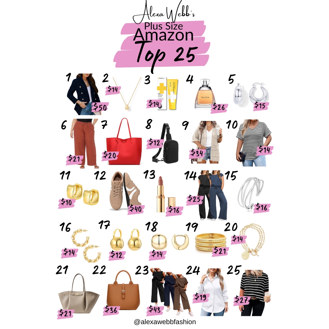 Plus Size Amazon Top 25 - September 2025 - Alexa Webb