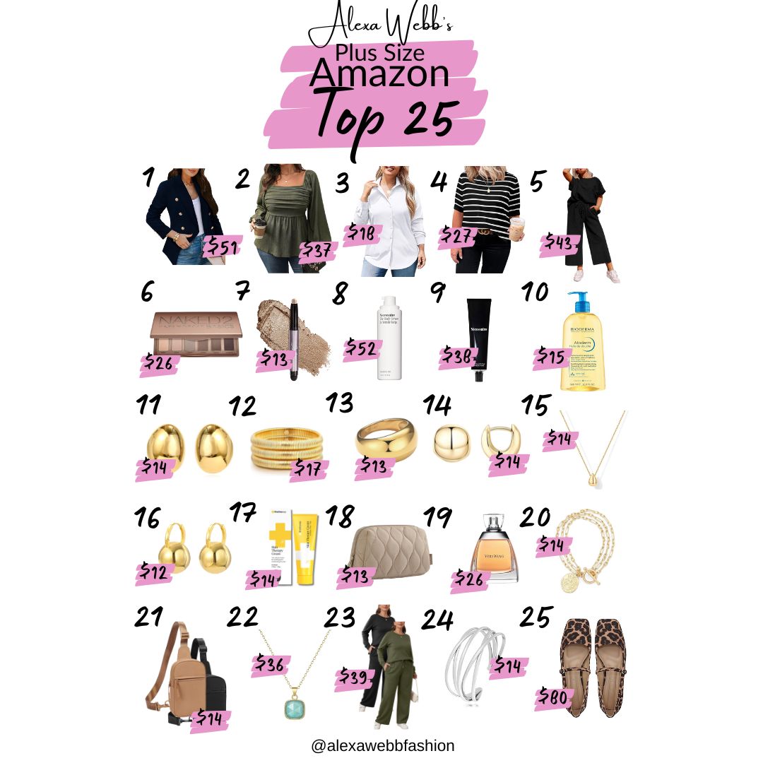 Plus Size Amazon Top 25 - October 2025 - Alexa Webb